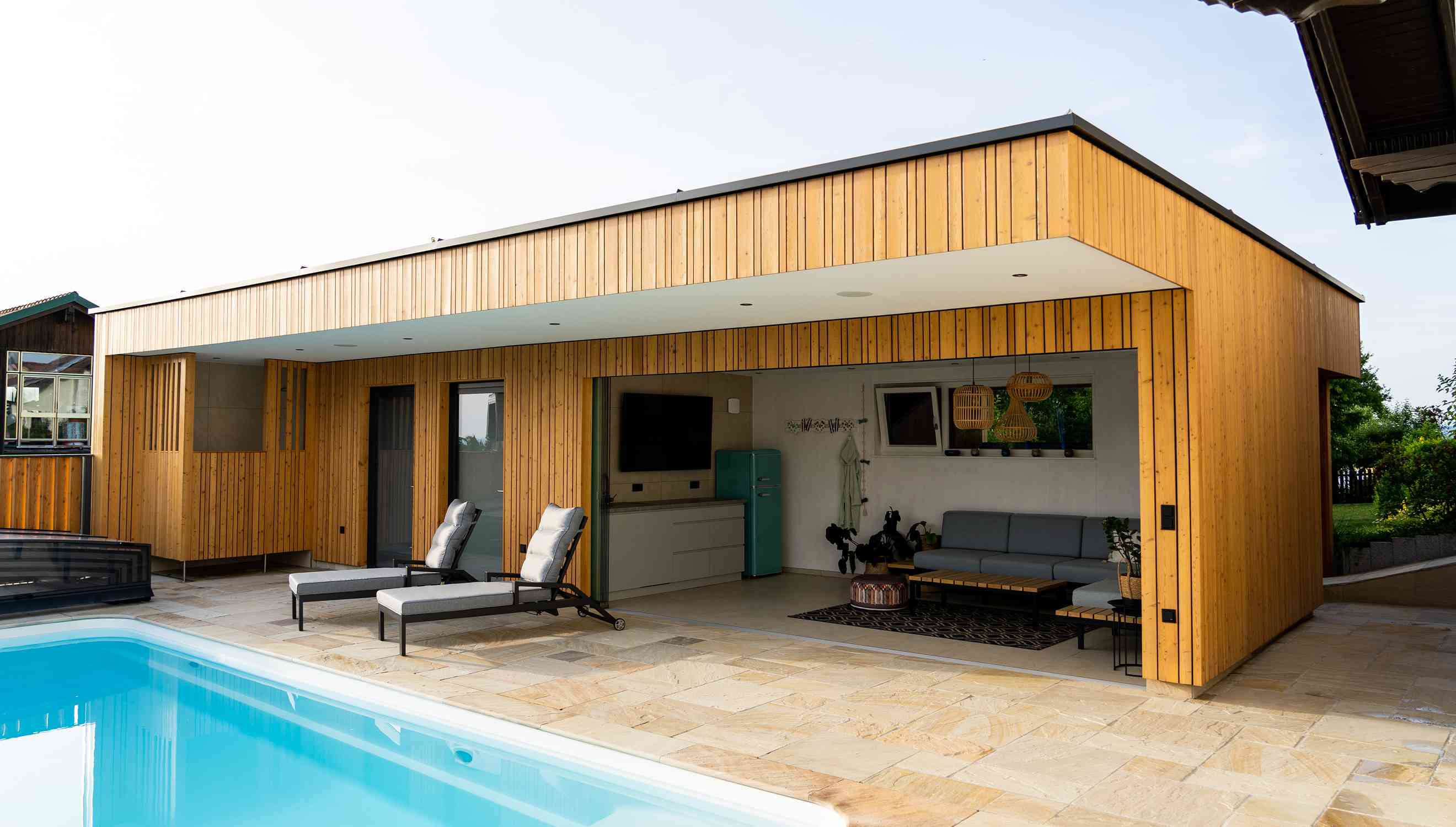 Poolhaus Eggerding - Weisshaidinger Ingenieur-Holzbau GmbH