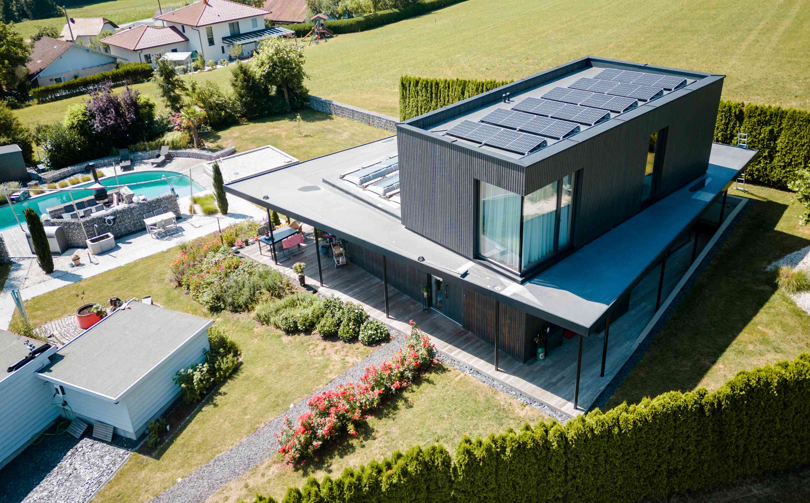 Poolhaus Taufkirchen-Pram | Weisshaidinger Holzbau GmbH